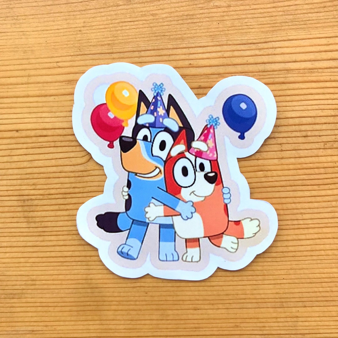 Bluey Vinyl Decal Sticker, Bluey Funny, Bluey Sticker for Laptop ...