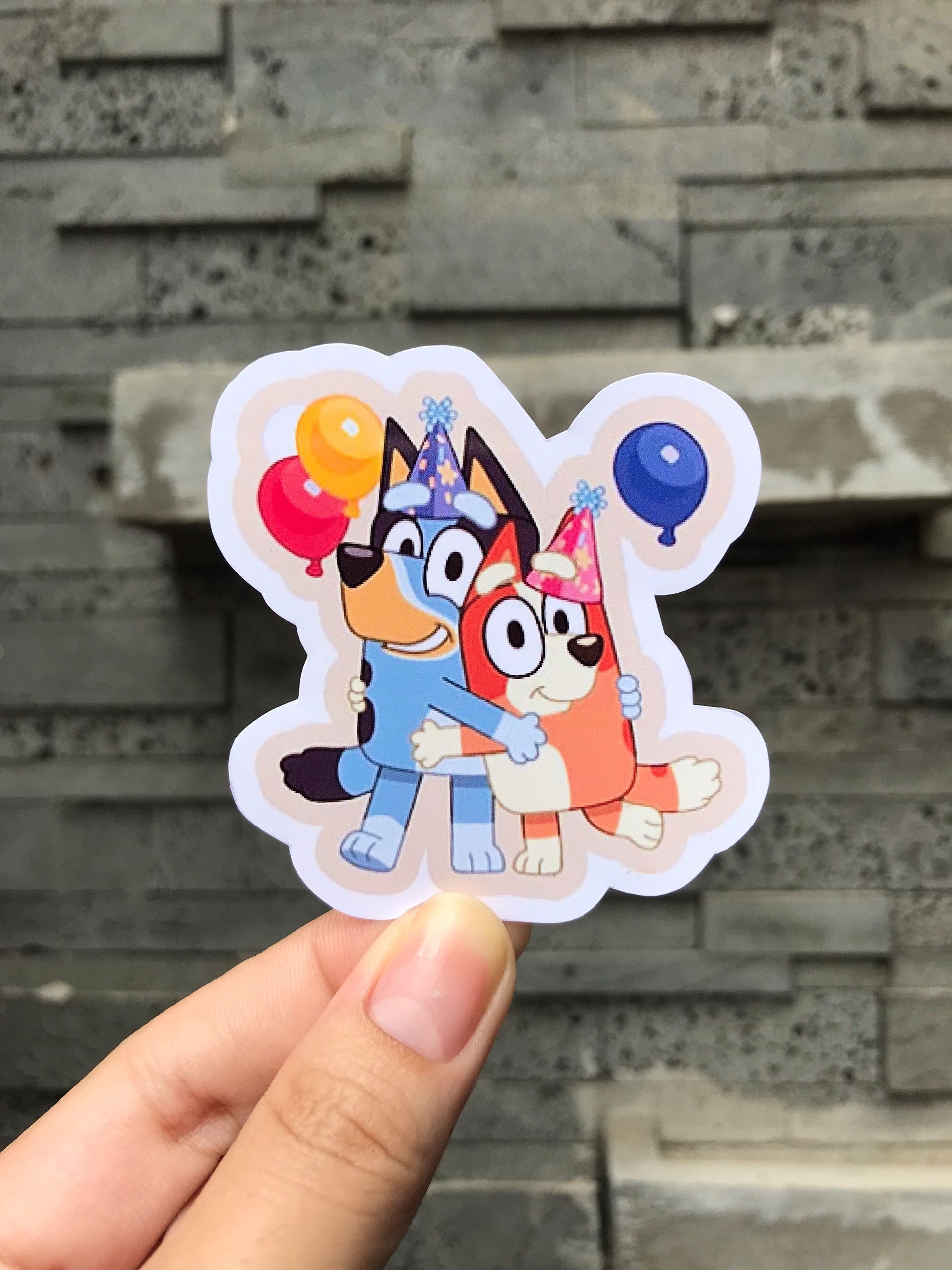 Bluey Vinyl Decal Sticker, Bluey Funny, Bluey Sticker for Laptop ...