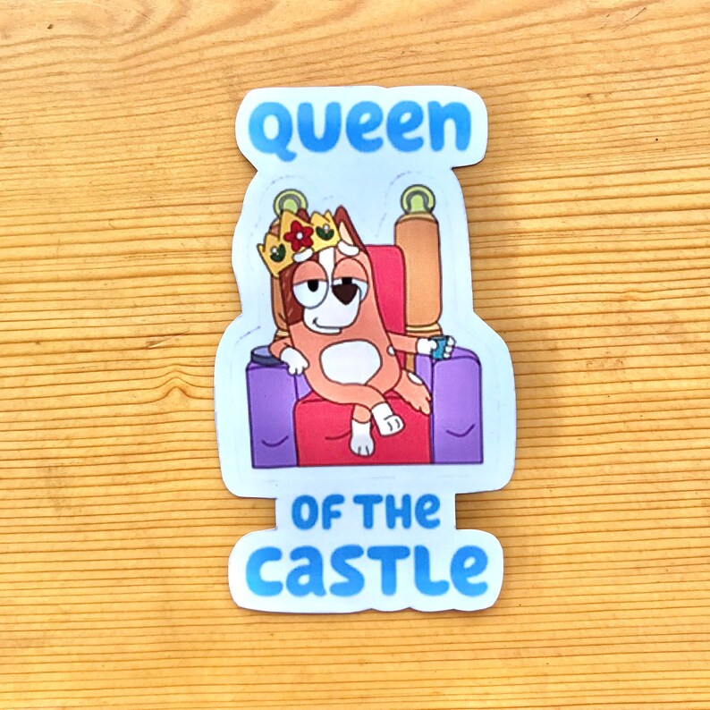 Bluey Vinyl Decal Sticker, Bluey Funny, Bluey Sticker For Laptop ...