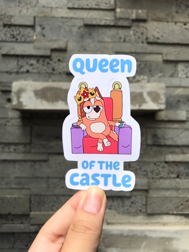 Bluey Vinyl Decal Sticker, Bluey Funny, Bluey Sticker For Laptop ...