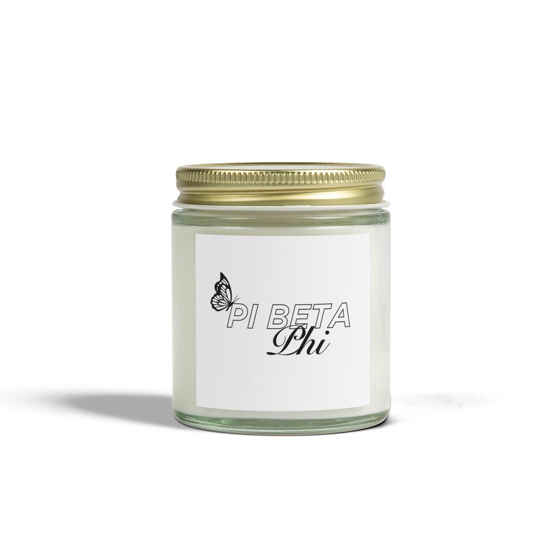 Pi Beta Phi Aesthetic Butterfly Sorority Candle, Big Little Gift ...
