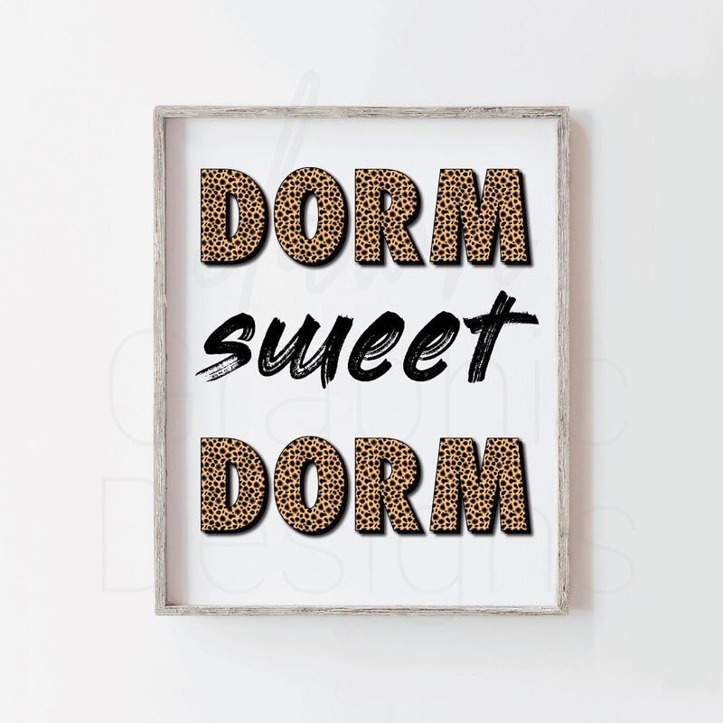 Dorm Sweet Dorm Sign - Etsy