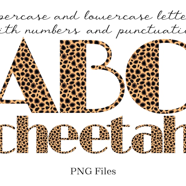 Cheetah Print Stencil - Etsy