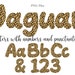 Jaguar Letters, Animal Print Alphabet Lettering, PNG Letters, Letters ...
