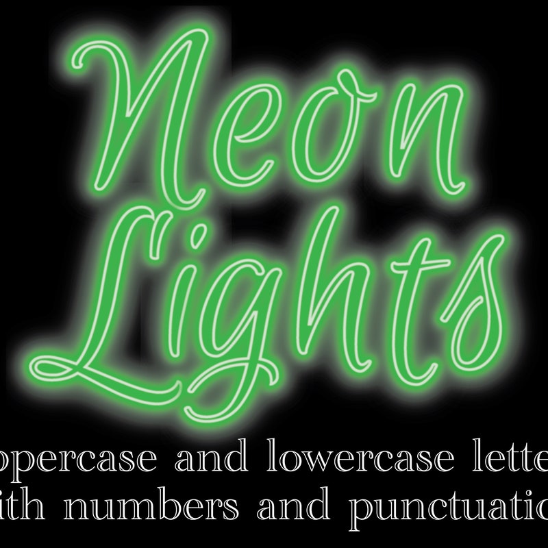 Led Letters With Lights - Etsy