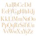 Animal Print Letters, Giraffe Print Alphabet Lettering, PNG Letters ...