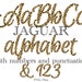 Jaguar Print Letters, Wild Animal Print Alphabet Lettering, PNG Letters ...
