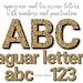 Jaguar Letters, Animal Print Alphabet Lettering, PNG Letters, Letters ...