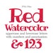 Red Watercolor Letters PNG, Bright Letters, Watercolor Art, Watercolor ...