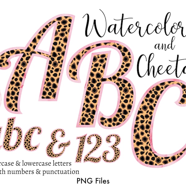 Pink Cheetah Art - Etsy