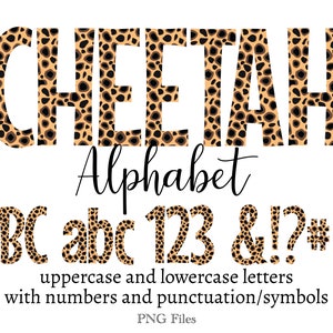 Animal Print Lettering Bundle, Wild Animals Letters Bundle, Sublimation ...