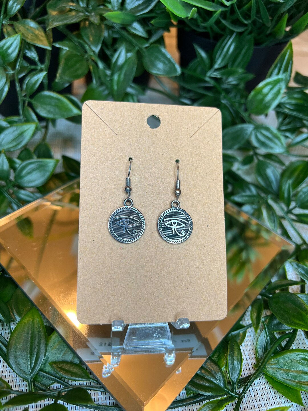 Eye of Horus Dangle Earrings - Etsy