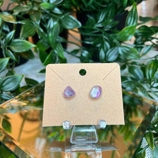 Fluorite Earrings - Etsy