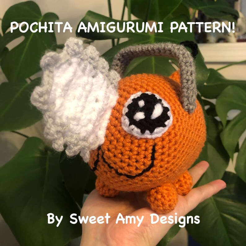 PDF PATTERN - Pochita Amigurumi Crochet Pattern! - Etsy