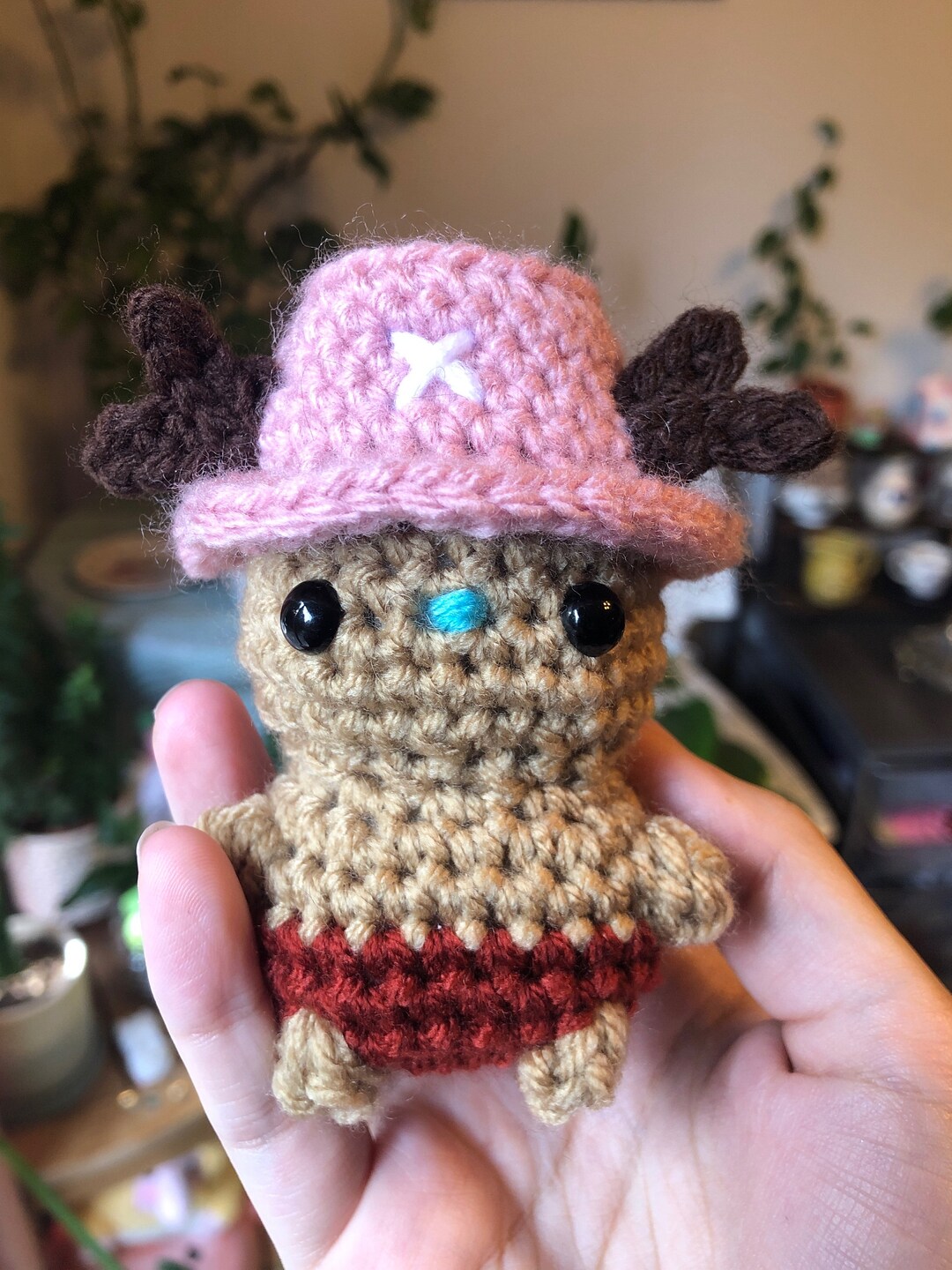 MADE TO ORDER Tiny Tiny Chopper Crocheted Plush, Amigurumi - Etsy