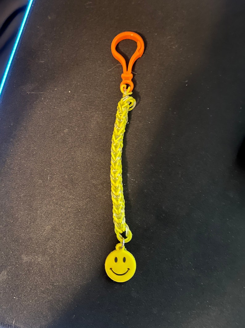 Rubber Band Keychains - Etsy