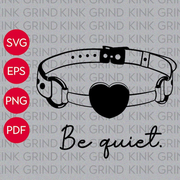 Ball Gag Cut File - Etsy UK