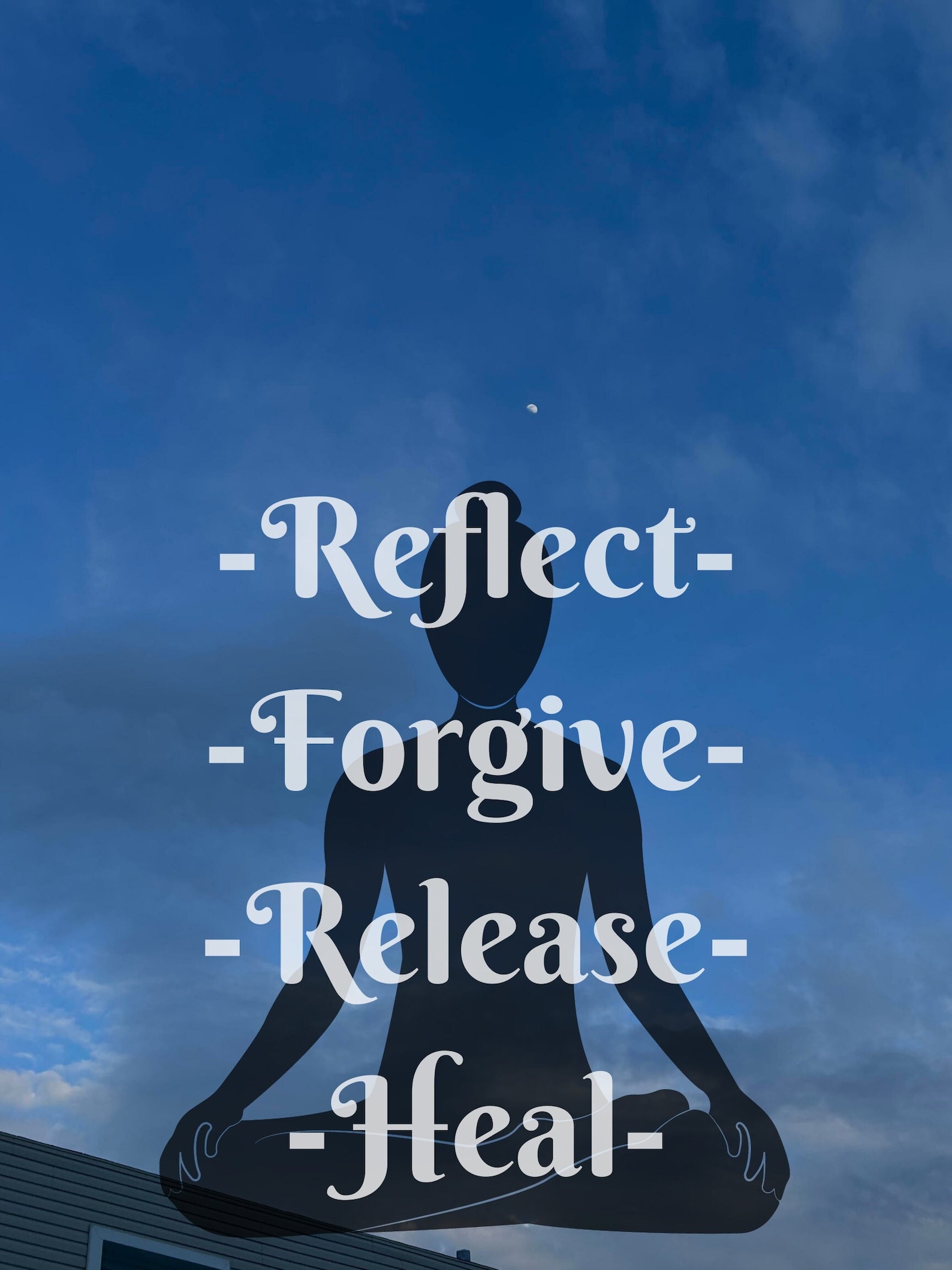 Reflection, Forgive, Release, Heal. Digital Print. Healing. - Etsy