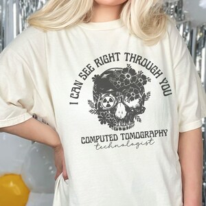Comfort Colors Ct Tech Shirt, Ct Technologist, Ct Tech Shirts, Xray ...