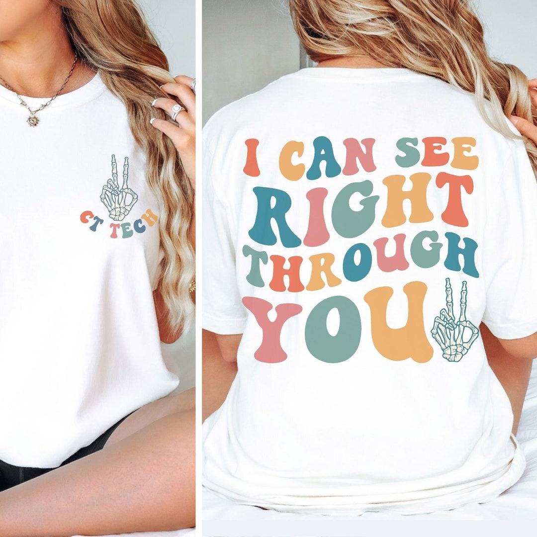 Comfort Colors Ct Tech Shirt, Ct Technologist, Ct Tech Shirts, Xray ...