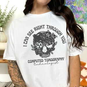Comfort Colors Ct Tech Shirt, Ct Technologist, Ct Tech Shirts, Xray ...