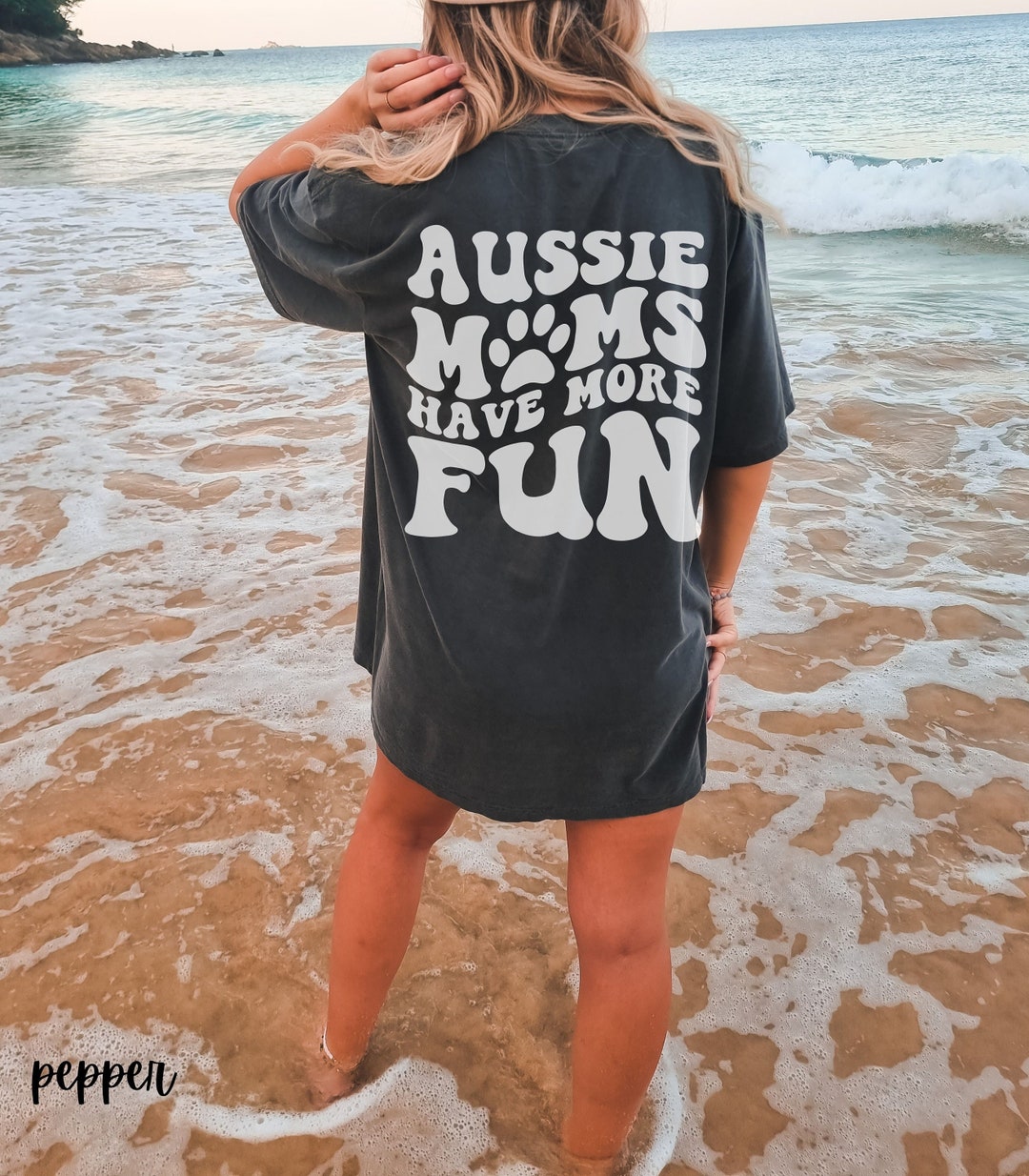 Comfort Colors Aussie Mom Shirt, Aussie Moms Have More Fun, Aussie Mama ...