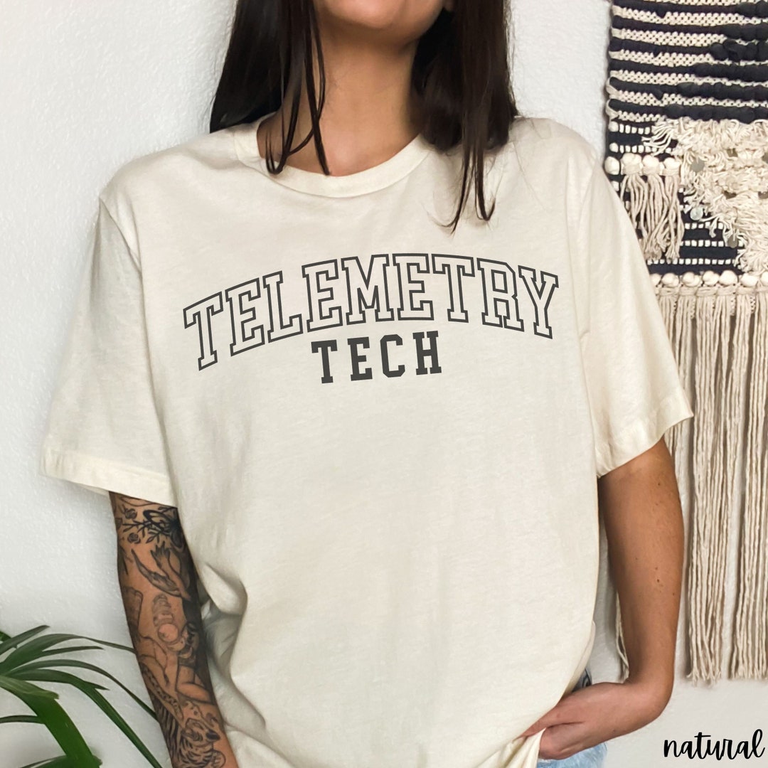 Telemetry Technician Shirt, Telemetry Shirt, Telemetry Tech Tshirt ...