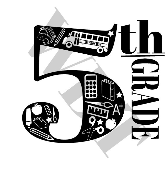 Elementary School Grade Bundle SVG - Etsy