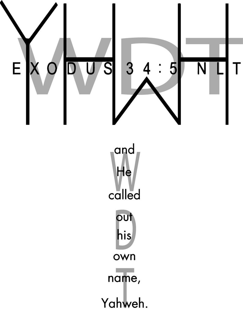 YHWH Svg Jpeg Png - Etsy