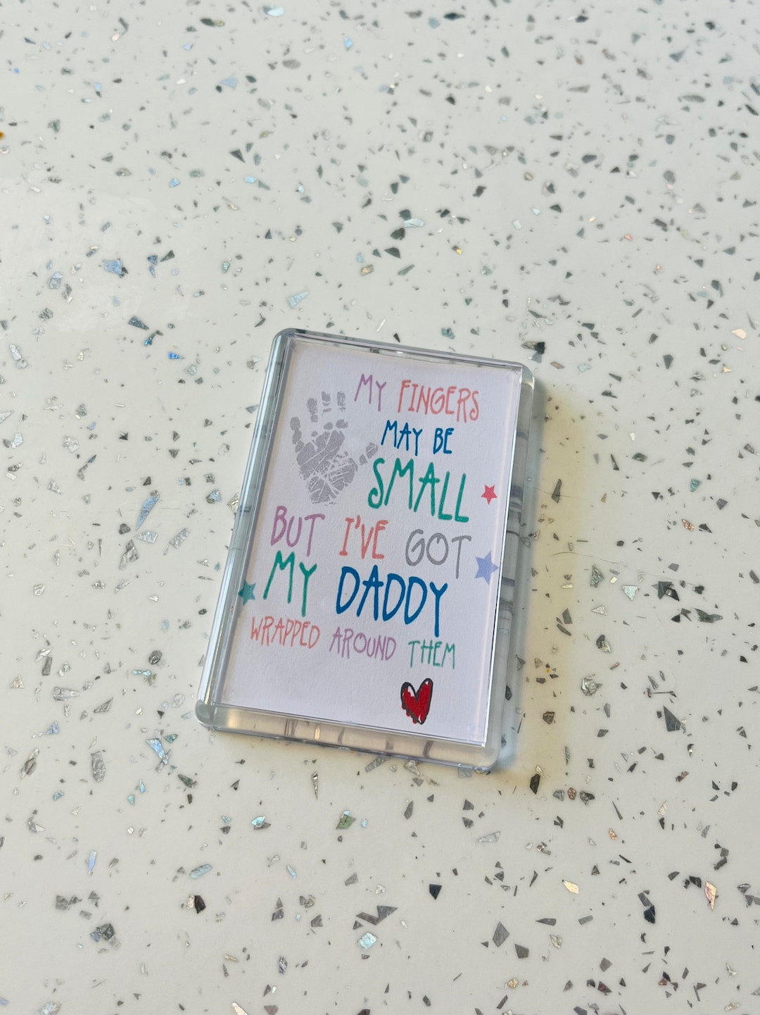 Daddy Fridge Magnet. Daddy Poem Fridge Magnet Gift. Daddy Birthday ...