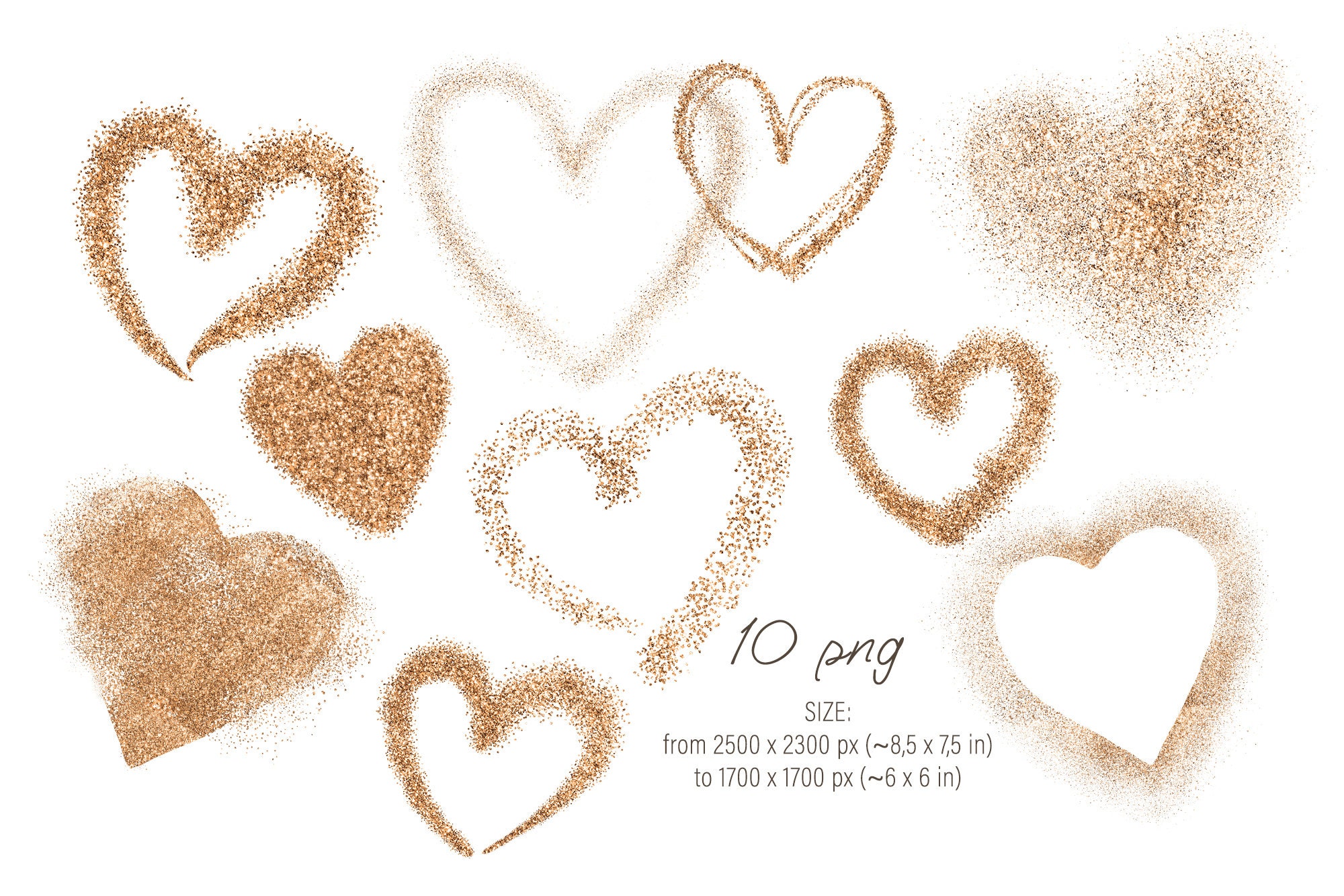 Glitter Heart Png Clipart. Silver Glitter Overlay Heart Frame Png ...