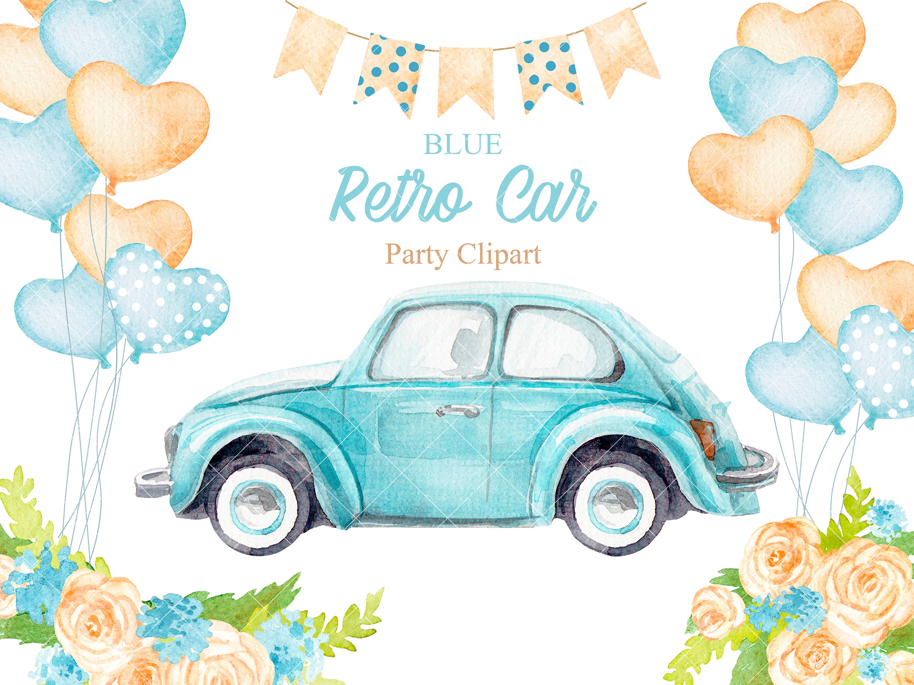 Car Broken Down Clipart Of Flowers