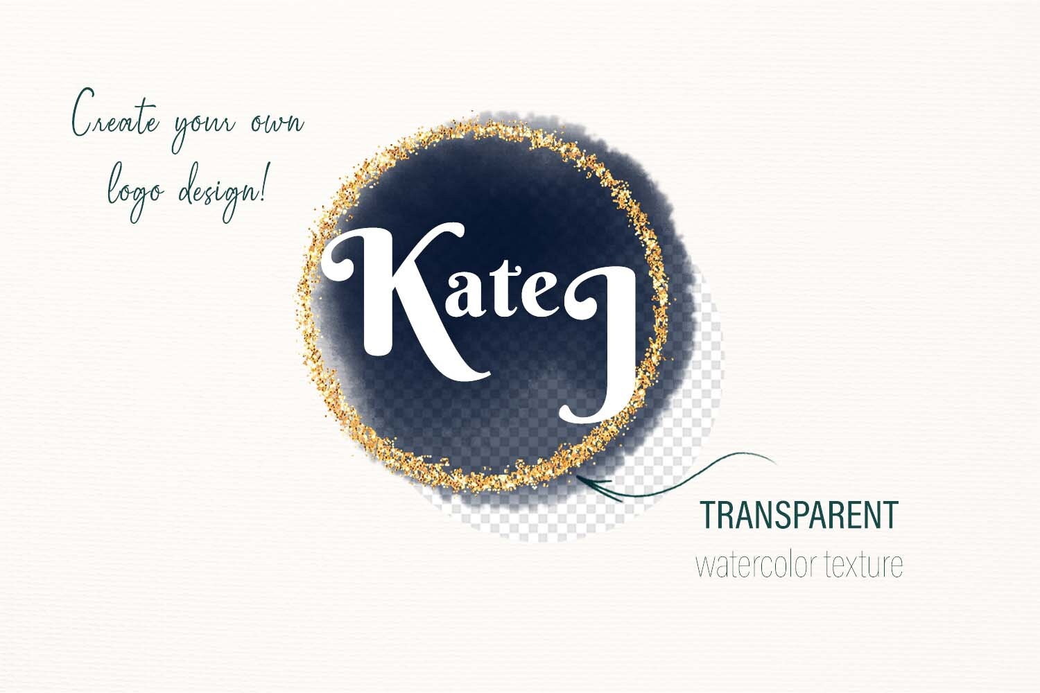 Watercolor Splash Clipart Indigo Gold Glitter Brush Stroke Png - Etsy