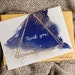 Watercolor Splash Frames Clipart. Sapphire Blue and Gold Glitter Brush ...