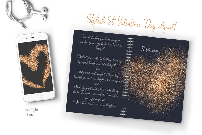 Glitter Heart Png Clipart. Gold Glitter Overlay Heart Frame Png ...