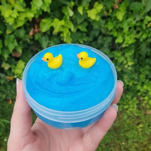Ducks Paradise Slime // Jelly Slime // Green Apple Scent // NZ Slime ...
