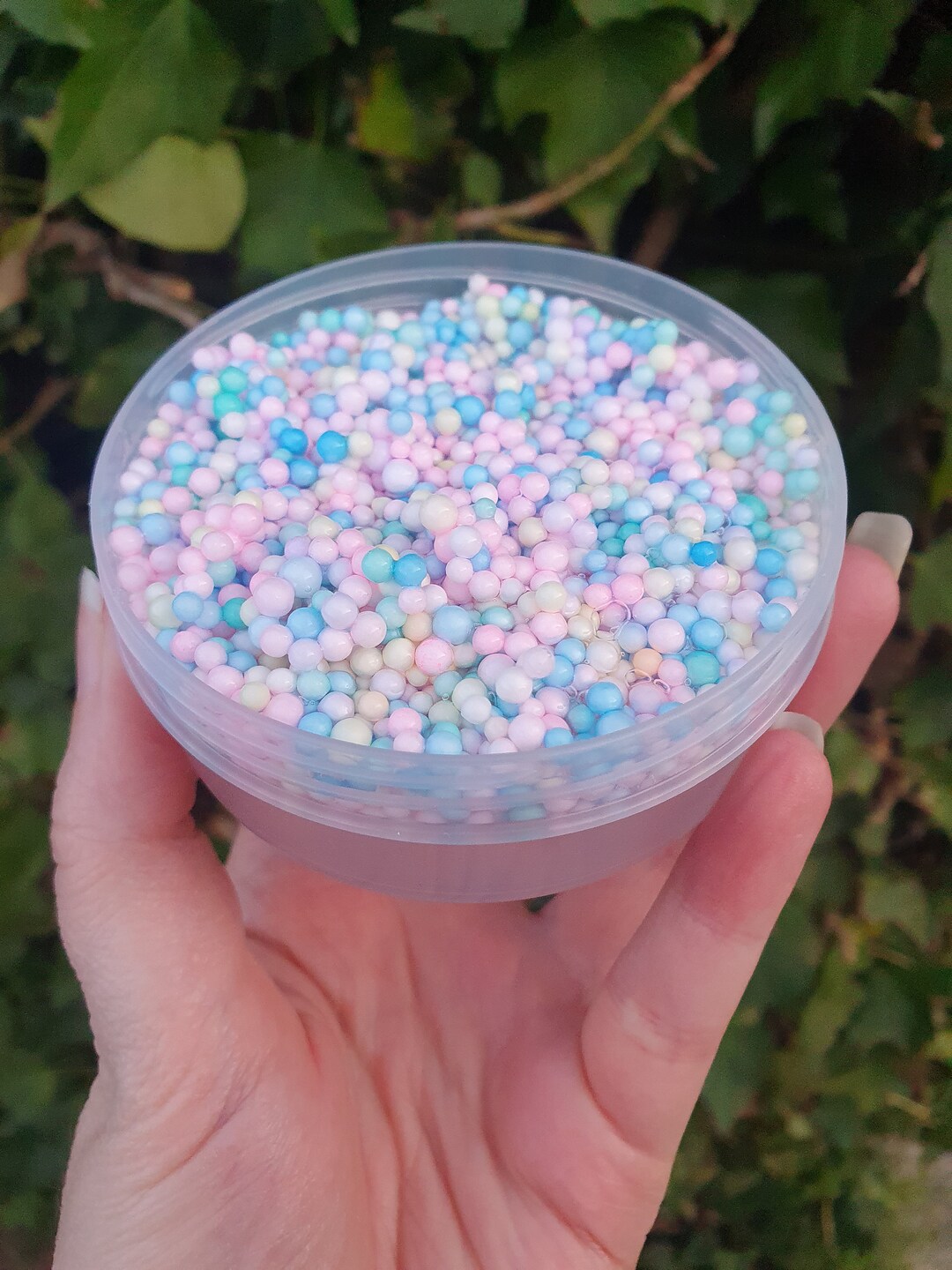 BEST SELLER Confetti Party Slime // Clear Floam Slime // NZ Slime Shop ...