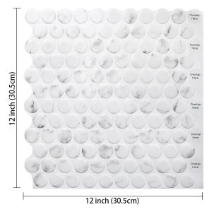 5pcs Penny Peel and Stick Backsplash Tile for Kitchen - Etsy