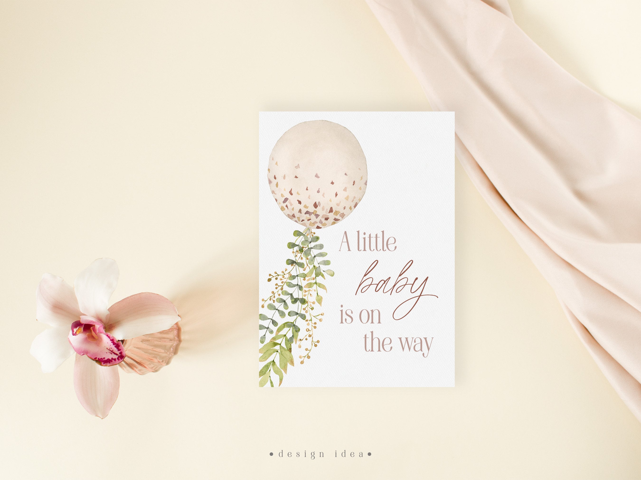 Watercolor Boho Balloons Clipart, Boho Nursery Decor, Baby Shower ...