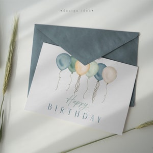 Watercolor Boho Balloons Clipart, Boho Nursery Decor, Baby Shower ...