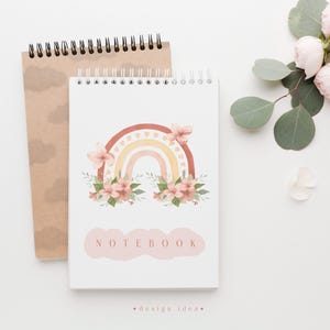 Boho Rainbow Clipart, Watercolor Dreamy Illustration - Etsy