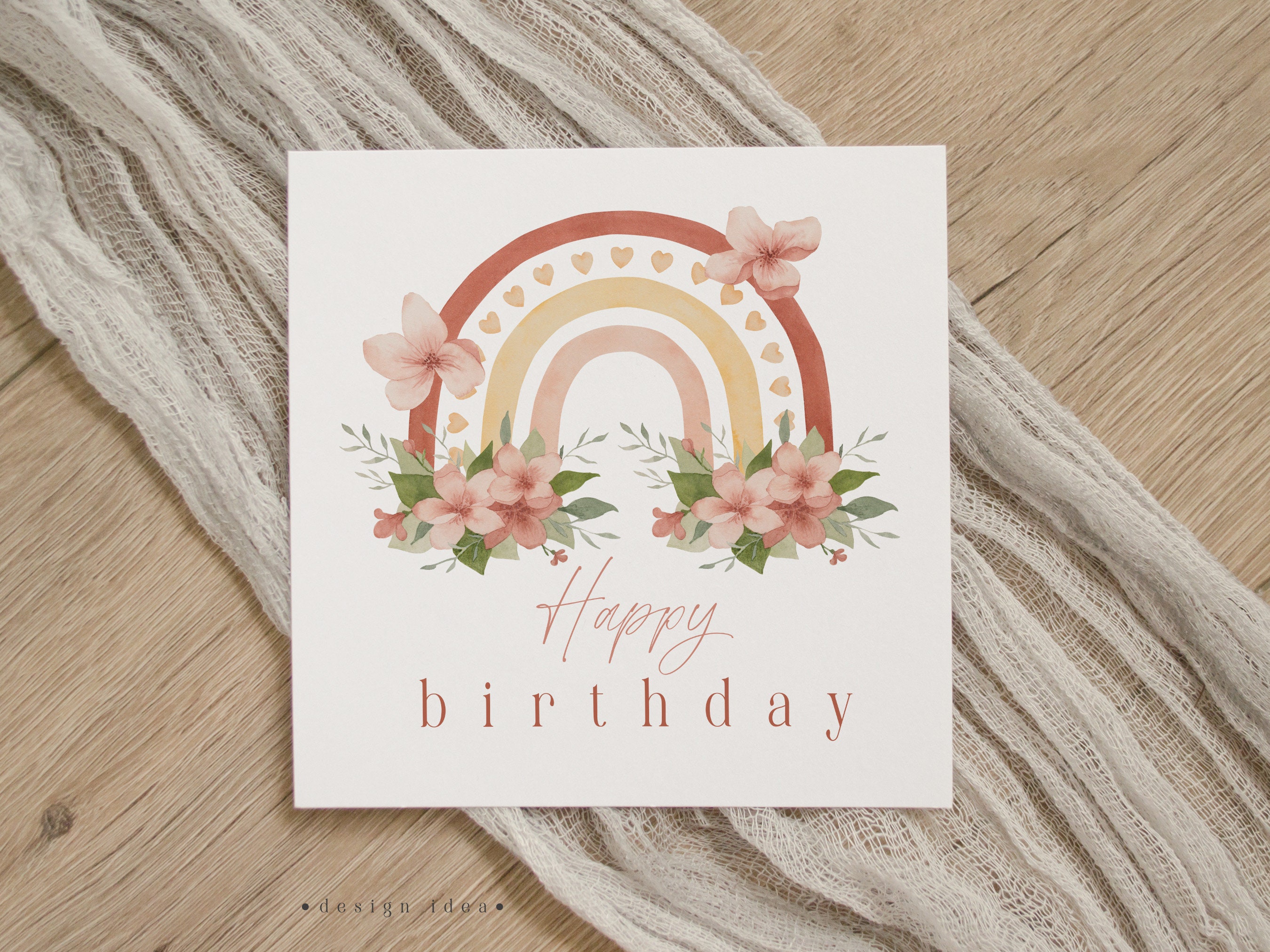 Watercolor Boho Rainbows Clipart, Boho Nursery Decor, Rainbows ...