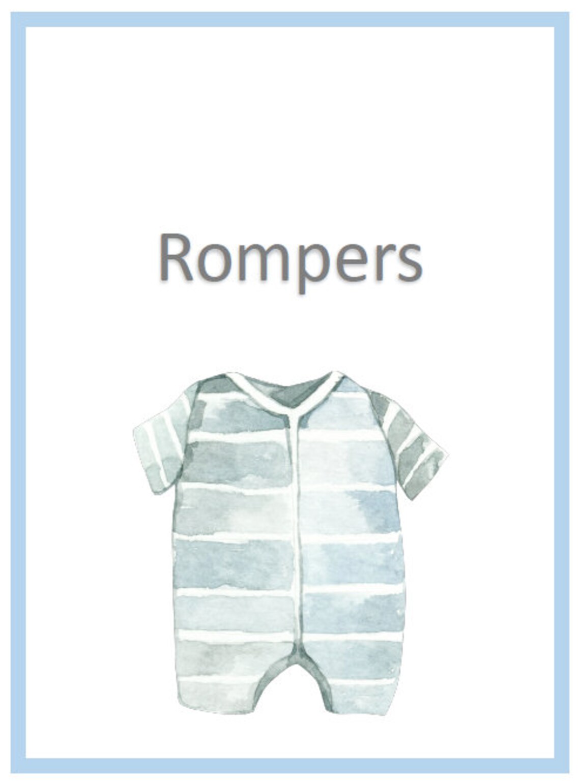 Clothes Drawer Labels, Clothing Drawer Organizer, Closet Organiser ...