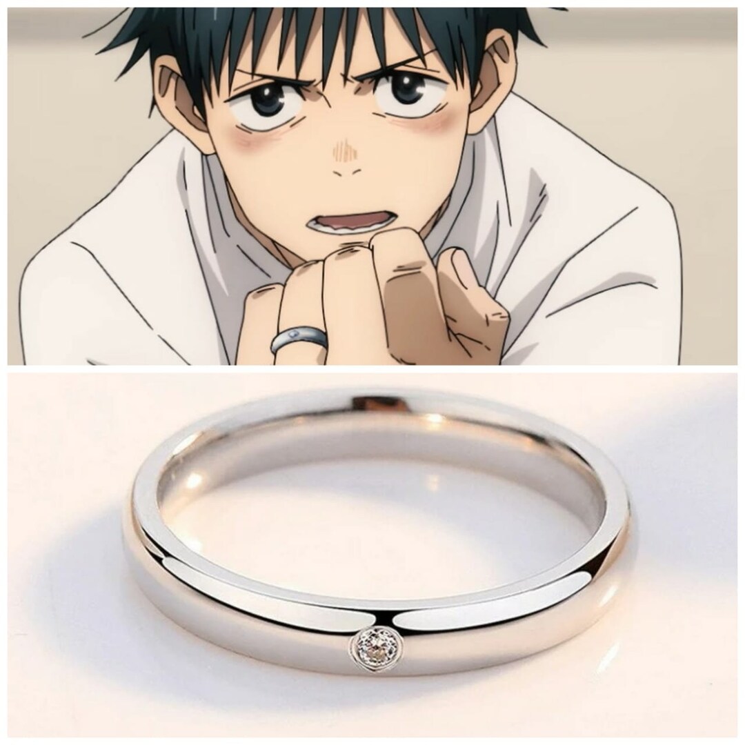 Anime, Ring, 925 Sterling Silver Ring, Gift for Him, Gift for Her ...