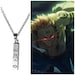 Anime Necklace 925 Sterling Silver Necklace Fushiguro - Etsy