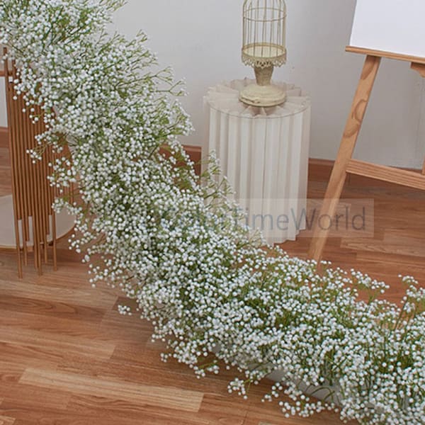 Babys Breath Table Runner - Etsy