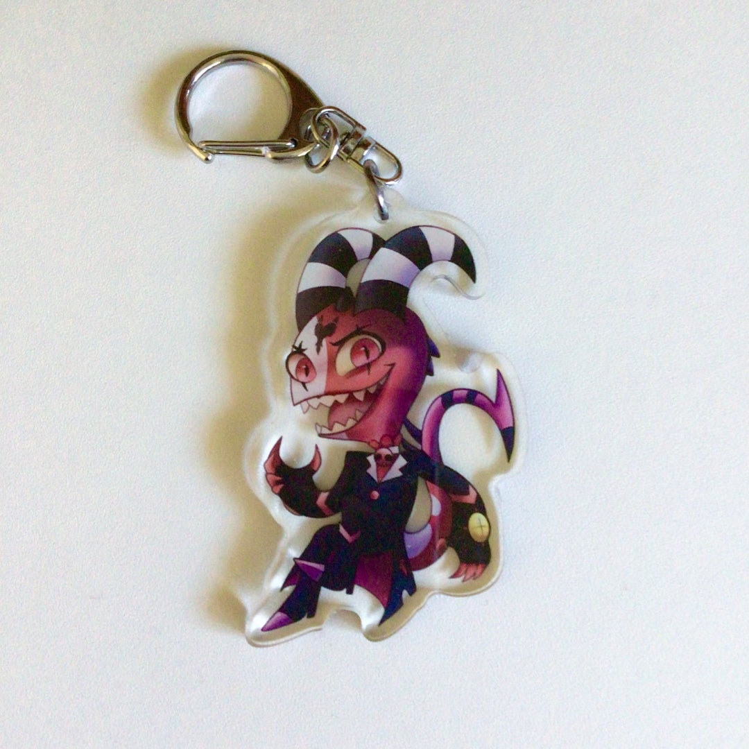 Helluva Boss Blitzo Acrylic Keychain - Etsy