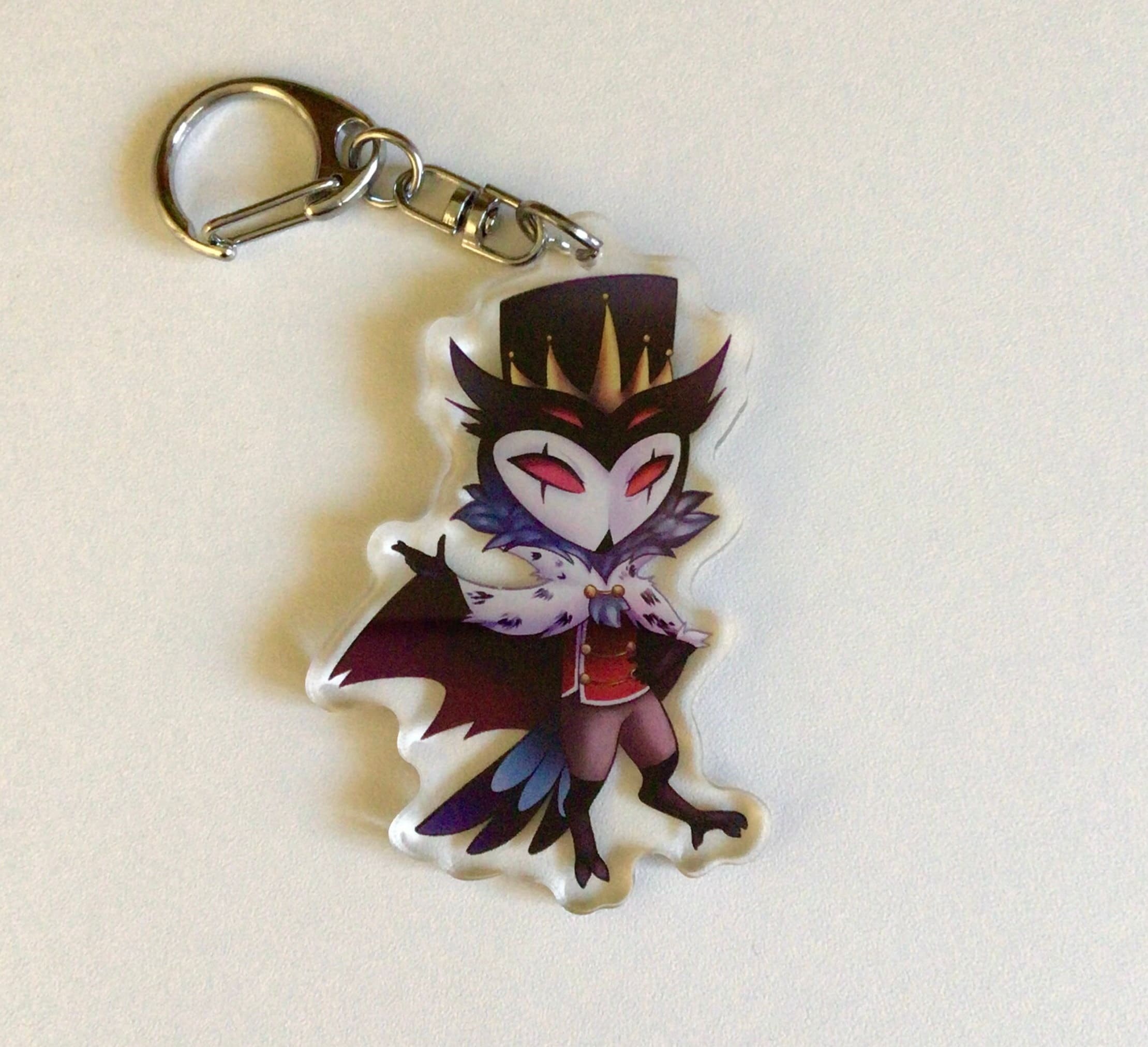 Helluva Boss Stolas Acrylic Keychain - Etsy