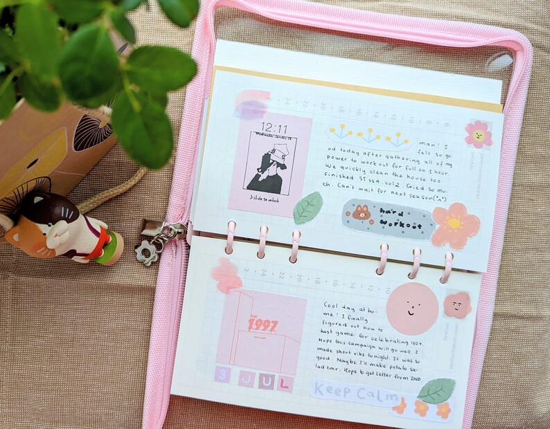 32 Cute Digital Healthy Lifestyle Stickers Printable - Etsy