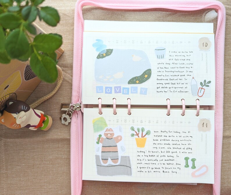 32 Cute Digital Healthy Lifestyle Stickers Printable - Etsy